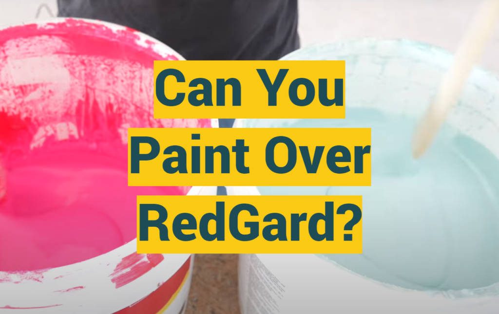 Can You Paint Over RedGard? - ProfyPainter